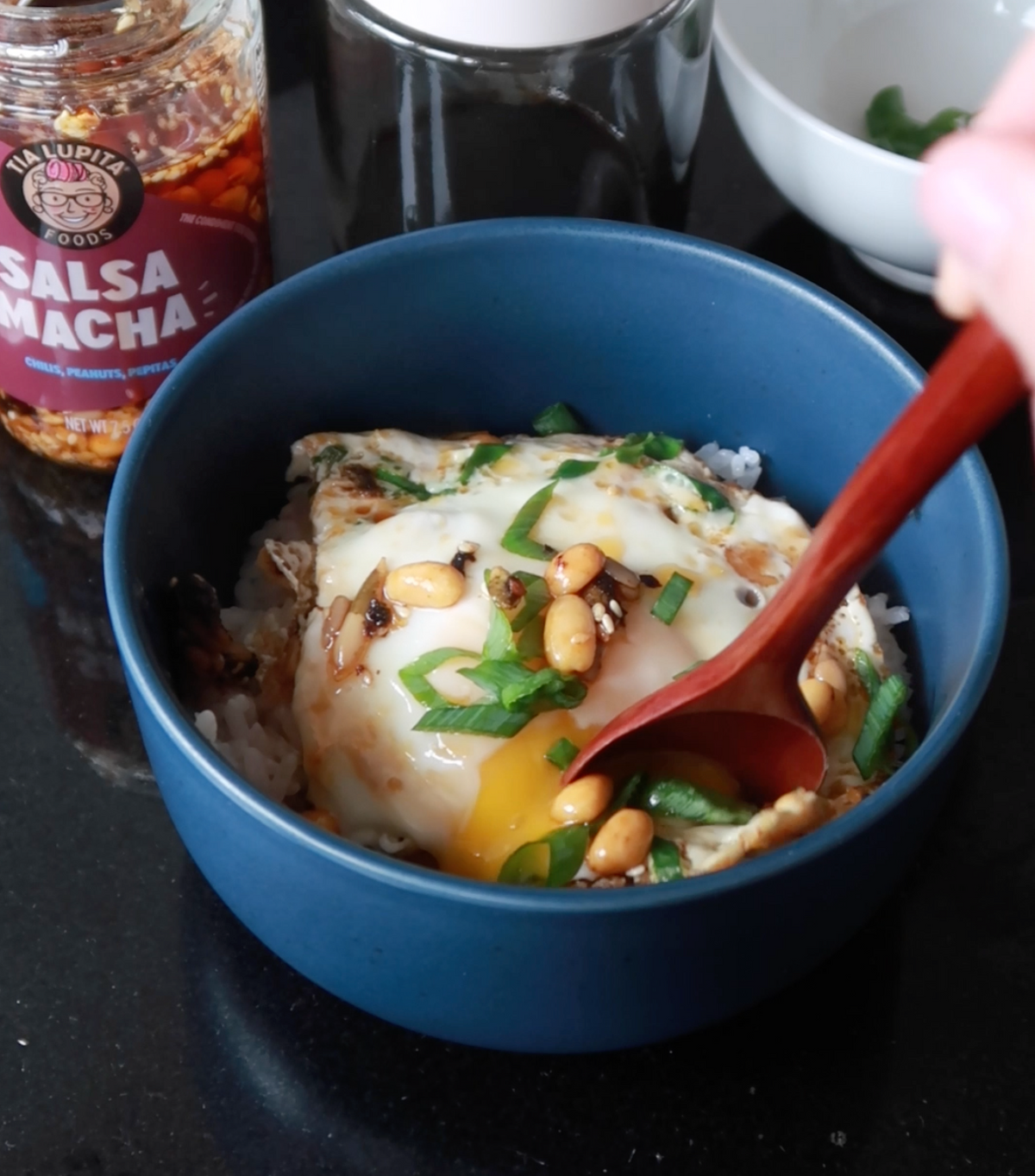 Chili Crunch Cozy Rice Bowl | Tia Lupita Foods